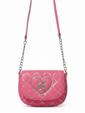 Justice | Accessories | Justice Monogrammed Purse Hot Pink Nwot | Poshmark